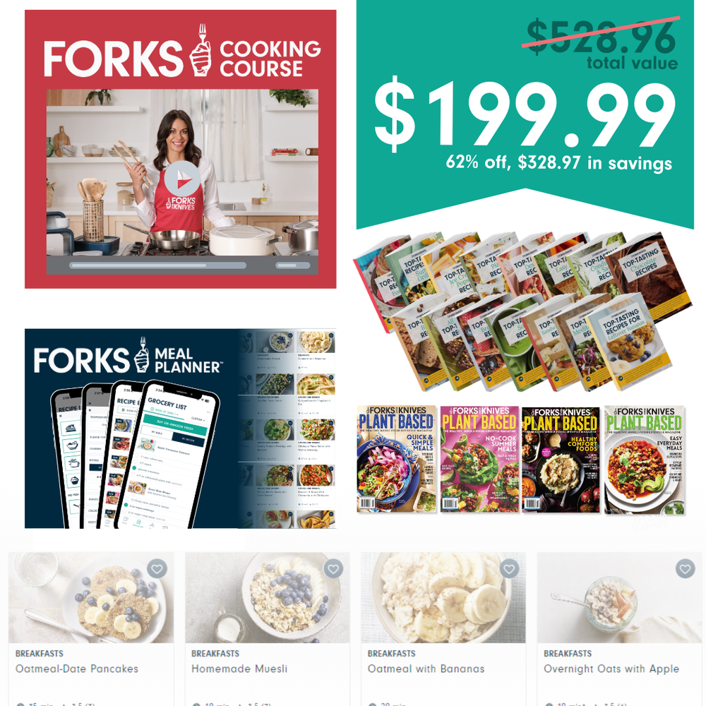 Shop Forks Over Knives Books | Forks Over Knives